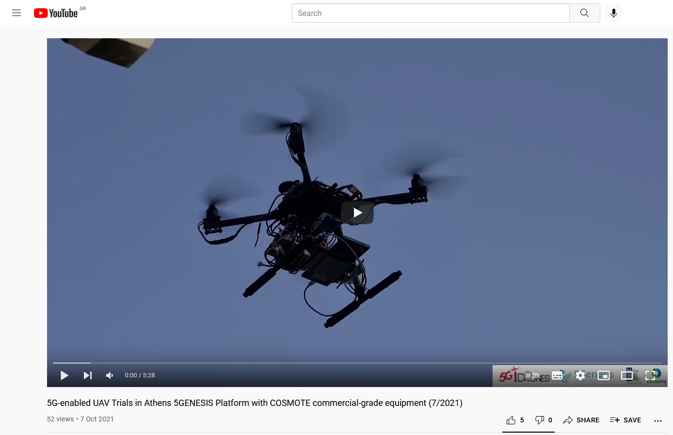 New 5G!Drones video release – 5G!Drones H2020 ICT-19-2019 5G-PPP ...